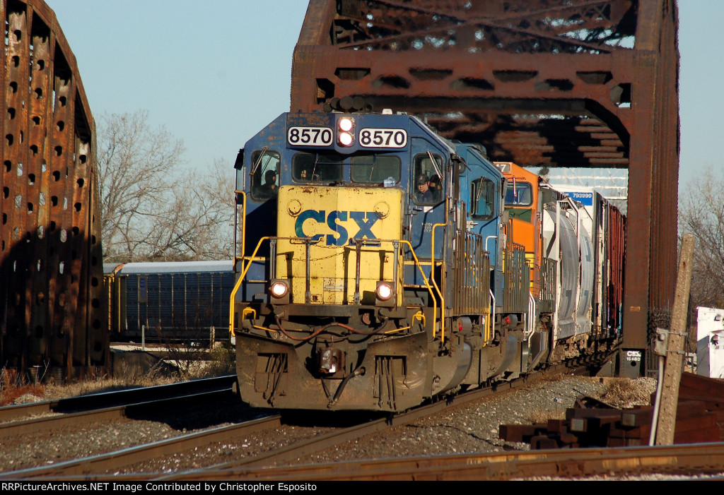 CSX SD50 8570